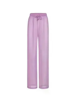 PARAMIDONNA Aurora Drawstring Beach Trousers - Purple