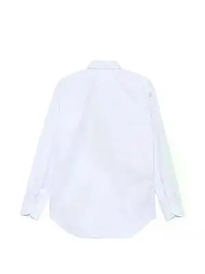 Canali Classic-collar Oxford Shirt