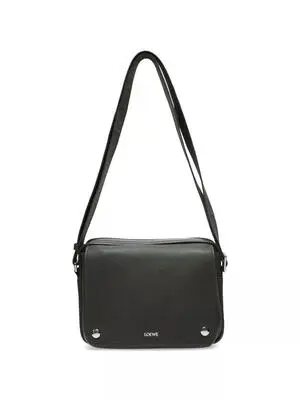 Loewe Medium Pebble Logo-strap Messenger Bag