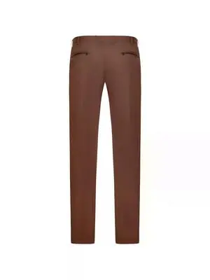 PT TORINO Belt-loop Trousers - Brown