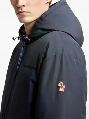 Moncler Berguns Reversible Hooded Jacket - Blue