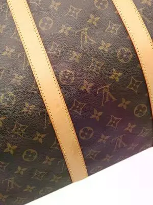 LOUIS VUITTON 2003 Monogram Keepall 55 Travel Bag