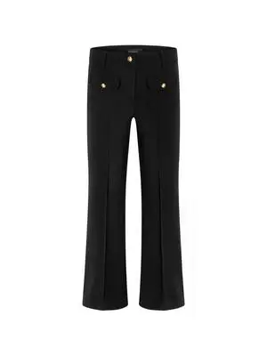 CAMBIO Farah Patched Pocket Trousers - Black