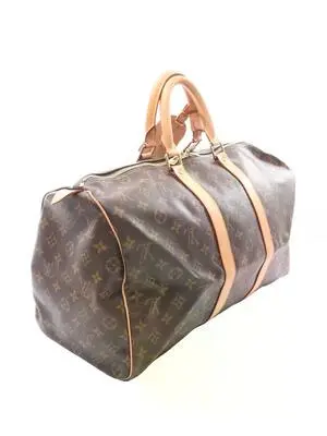 LOUIS VUITTON 2003 Monogram Keepall 45 Travel Bag