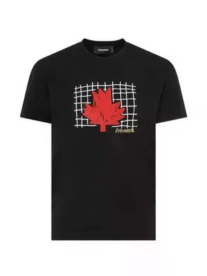 Dsquared2 Just Right Graphic T-shirt - Black