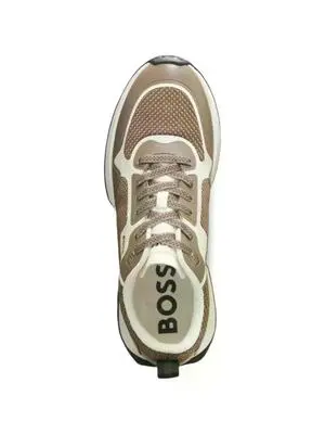 BOSS Mesh Panel Sneakers