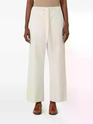 Max Mara Argento Drawstring Trousers