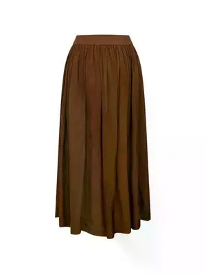 UMA WANG Gathered Skirt With Elasticated Waistband