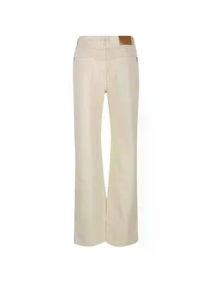 Patrizia Pepe High-waisted Straight-leg Jeans - Neutrals
