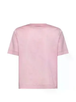 BLANCA VITA V-neck T-shirt - Pink