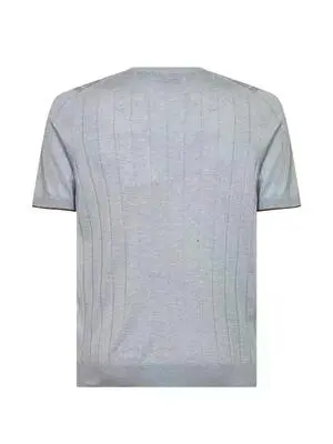 D4.0 Trim-ribbed T-shirt