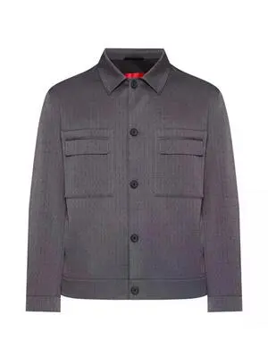 Hugo Buttoned Pocket Shirt - Grey