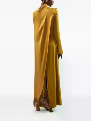 TALLER MARMO Mounia Draped Gown