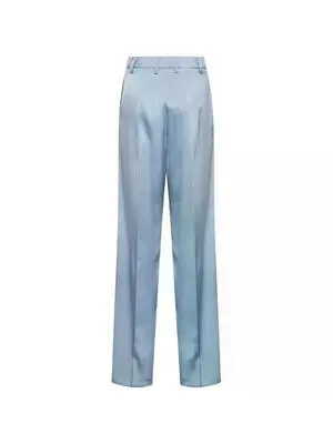 BLANCA VITA Satin Tailored Trousers