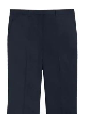 Theory Demitria Wool Flared Trousers
