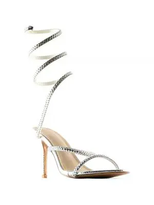 TWENTY FOURHAITCH Zejas Sandals - Silver