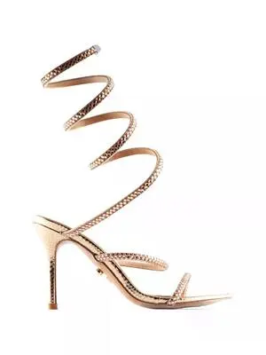 TWENTY FOURHAITCH Zejas Sandals - Gold