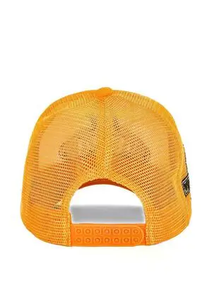 WHO DECIDES WAR Logo-appliqué Cap - Orange