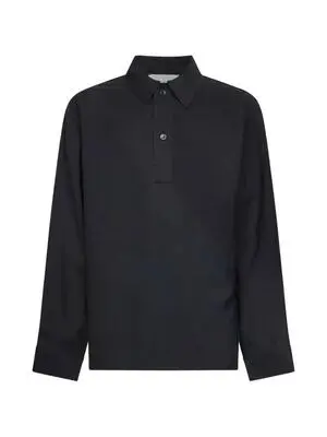 Studio Nicholson Long-sleeved Polo Shirt