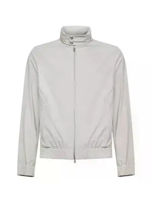 Brunello Cucinelli Snap-buttoned Zip-fastening Jacket - Grey