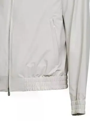 Brunello Cucinelli Snap-buttoned Zip-fastening Jacket - Grey