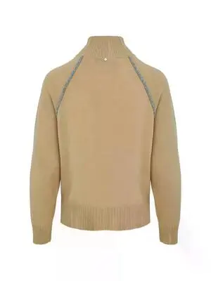 Lorena Antoniazzi Ribbed Funnel Neck Sweater