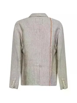 UMA WANG Frayed-edge Blazer