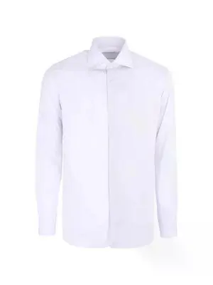 TOMBOLINI Pattern Button Shirt - White