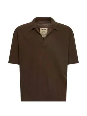 UMA WANG V-neck Polo Shirt