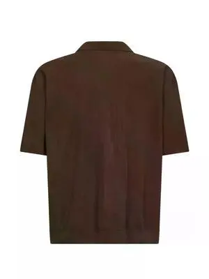 UMA WANG V-neck Polo Shirt