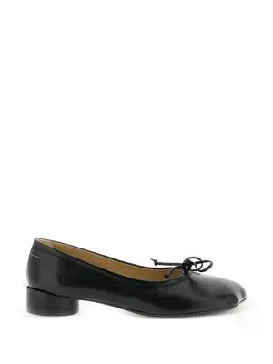 MAISON MARGIELA Single-stitch Bow-detail Pumps - Black