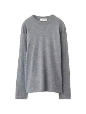 LISA YANG Nathaniel Crew-neck Sweater - Grey