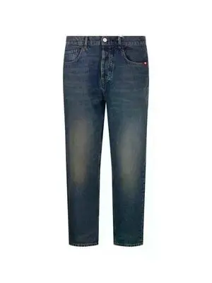 AMISH Five-pockets Button-fastening Jeans - Blue