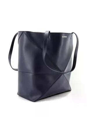 Loewe Puzzle Fold Medium Leather Tote Bag