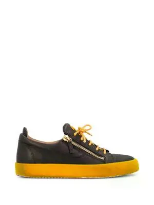 GIUSEPPE ZANOTTI Leather Sneakers