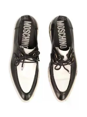Moschino Panelled Lace-up Shoes