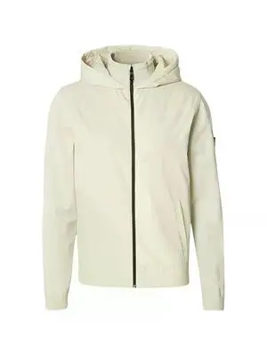 BOSS Hooded Zip-up Jacket - Neutrals