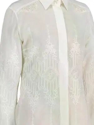 Dolce & Gabbana Embroidered Lace Shirt