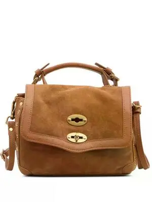 ZANELLATO Postina Baby Shoulder Bag - Brown