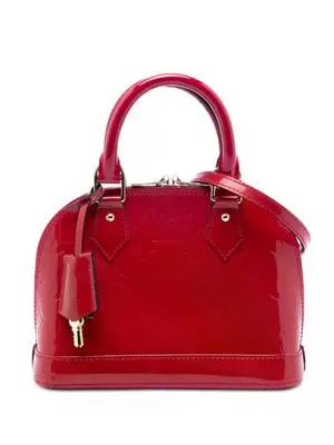 LOUIS VUITTON 2013 Monogram Vernis Alma Bb