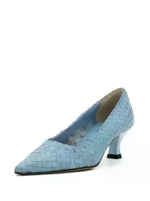 LA ROSE Carol Woven Pumps