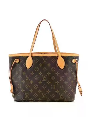 LOUIS VUITTON Neverfull Monogram Canvas Pm Tote Bag