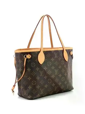 LOUIS VUITTON Neverfull Monogram Canvas Pm Tote Bag