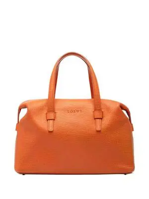 Loewe 2000-2010 Leather Bowling Bag Handbag
