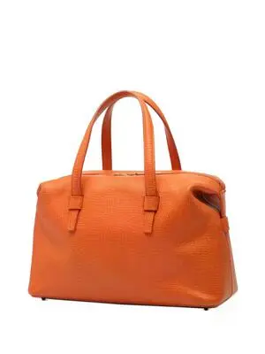 Loewe 2000-2010 Leather Bowling Bag Handbag