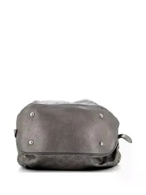 LOUIS VUITTON Xl Mahina Leather Hobo Bag - Metallic