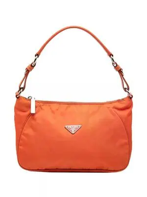Prada 2013-2026 Tessuto Shoulder Bag - Orange