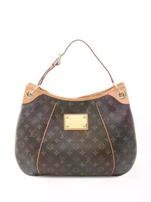 LOUIS VUITTON 2009 Monogram Galliera Pm Shoulder Bag - Brown