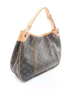 LOUIS VUITTON 2009 Monogram Galliera Pm Shoulder Bag - Brown