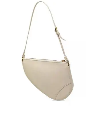 Dior 2023 Goatskin Saddle Rodeo Pouch - White